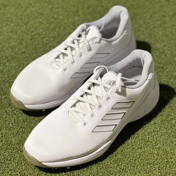 adidas | Shoes | Adidas Golf Zg23 Spiked Golf Shoe Cloud White 95 Medium | Poshmark